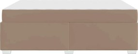 Rám postele Cappuccino 160 x 200 cm PVC 3399245