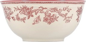 Vínová/slonovinová porcelánová miska Cyril – S|P Collection