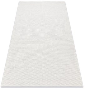 Dywany Łuszczów Kusový koberec Timo 6272 White – na ven i na doma Rozměry koberců: 70x200