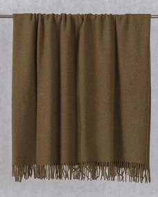 Pléd Zelandia 140x200cm melange brown grey