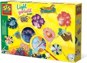 SES Výroba dekorace - svítící girlanda džungle / od 6 let
