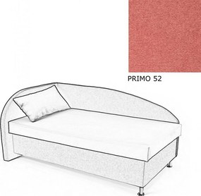 Dřevona - Elitte Čalouněná postel AVA NAVI, s úložným prostorem, 120x200, levá, PRIMO 52