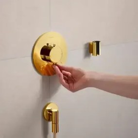 Hansgrohe - Termostatická baterie pod omítku, pro 2 spotřebiče, leštěn