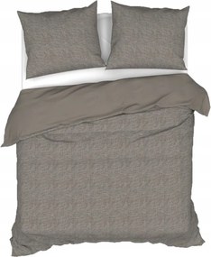 Sada povlečení Heckett & Lane Scarlett Fossil Taupe 155/220 cm