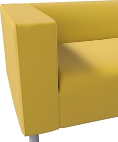 Potah na pohovku Kilppan 4-místná barva žlutá látka sametová