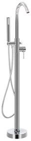 Volně stojící vanová baterie nerezová ocel 118,5 cm