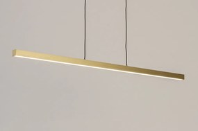 Závěsné designové LED svítidlo Corciano L Gold