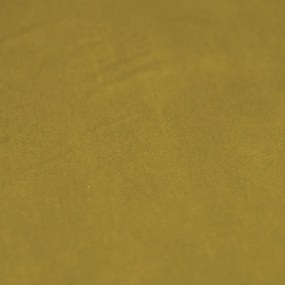 Křeslo ve stylu Art-deco, hořčicová Velvet látka/gold chrom-zlatý, NOBLIN