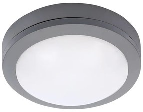 Solight LED venkovní osvětlení Siena, šedé, 13W, 910lm, 4000K, IP54, 17cm
