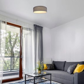 Rabalux Šedé stropní LED svítidlo Otilia 400mm 22W 3307