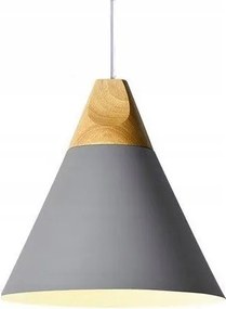 Toolight - Závěsná lampa Scandi A 1xE27, šedá, OSW-00103
