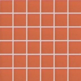 Rako Skleněná Mozaika RAKO Fashion VDM05048 mozaika (5x5) oranžová 30x30 - 116976