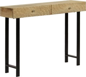 vidaXL Konzolový stolek z masivního mangovníku 102 x 30 x 79 cm [246977]
