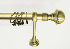 Garnýže kovová - GRAZIA De LUXE - 240 cm Zlato