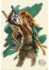 Postershop Plakát - The Legend Of Zelda: Tears Of The Kingdom (Link Unleashed)