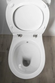 Sapho Sapho, KAIRO CLEANWASH WC kombi s bidetovou sprškou, zadní odpad, splachovací mechanismus, PC106