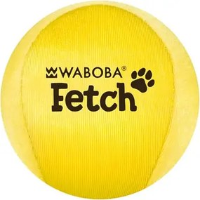 WABOBA Míček pro psy Fetch žlutý / O 6 cm / plave na vodě / měkký povr