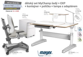 Mayer CZ Dětský set MyChamp šedý + EXP Mega