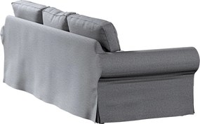 Potah na pohovku IKEA  Ektorp 3-místná, rozkládací STARÝ MODEL PIXBO barva šedá látka pletený vzor