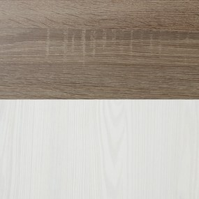 Sconto Šatní skříň PARVATI pinie bílá/dub truffel