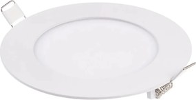 T-LED Bílý vestavný LED panel kulatý 120mm 6W 24V CCT 102200