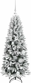 Umělý vánoční stromeček Bílá 120 cm PVC, plast, ocel a PE 3396026