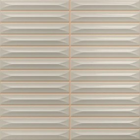Obklad Vilar Albaro Arrow greige 20x20 cm reliéfní ARROW151GRE