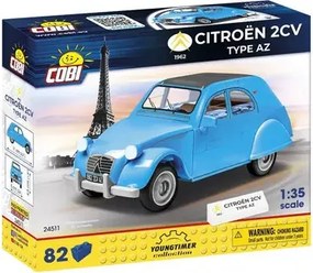 COBI 24511 Citroën 2CV typ AZ (1962) / 82 dílů / 1:35 / od 6 let