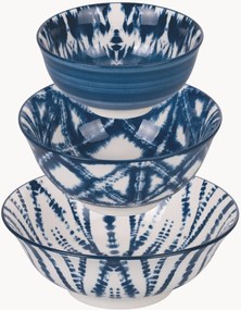 Sada porcelánových misek Blue, 3 díly