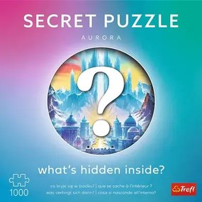 TREFL Puzzle Secret Puzzle: Aurora / 1000 dílků / Premium Plus