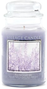 Village Candle Vonná svíčka Mrazivá Levandule - Frosted Lavender, 602 g