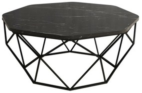 Konferenční stolek Diamond Black Marble