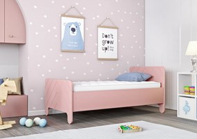 Dětská postel Noli 160x80 růžová
