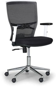 Kancelářská židle HAAG, šedá / modrá