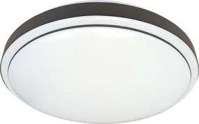 Stropní svítidlo Liria, 1x bílé plastové stínítko, (fi 26cm), b