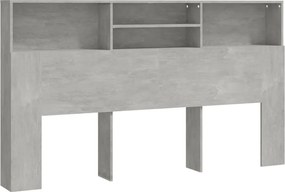 vidaXL Čelo postele s úložným prostorem 180 x 19 x 103,5 cm [811884] Barva: dub sonoma
