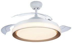 Philips-LED Stropní svítidlo s ventilátorem LED/35W/230V 5500/4000/2700K+DO zlat