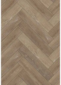 Mexen Windsor vzorek vinylových panelů rybí kost SPC 6,5 mm, podklad IPEX 1,5 mm, 4 V-spára, Dub - F1167-S