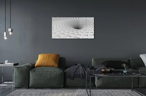 Obraz na skle 3d geometrický násypka 120x60 cm