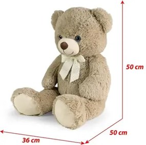 RAPPA Velký plyšový medvěd Harvey s visačkou 78 cm / od 0 let