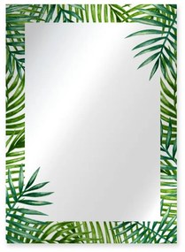 Nástěnné zrcadlo Surdic Espejo Decorado Monstera, 50 x 70 cm
