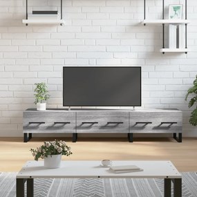 vidaXL TV skříňka 150 x 36 x 30 cm kompozitní dřevo [829178] Barva: bílá s vysokým leskem