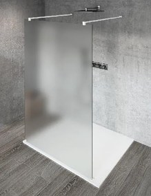 Gelco Vario - Sprchová stěna Walk-In do prostoru, 1100 mm, Coated Glass, bílá/matné sklo GX1411GX2215