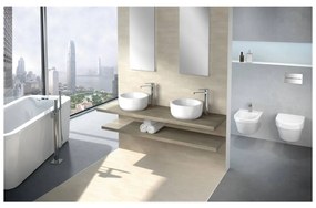 Villeroy & Boch ARCHITECTURA - Záchodové sedátko s poklopem, bílá alpin 98M9D101