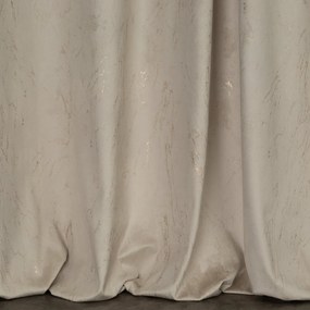 ZATEMŇOVACÍ ZÁVĚS NA PÁSCE NADIA 140X300 CM BÉŽOVÁ