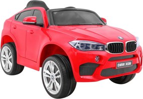 Ramiz Dětské elektrické autíčko BMW X6M - červené SUV + dálkové ovládání