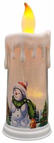 Vánoční svítící LED dekorace - Svíčka, různé varianty na výběr Varianta: Varianta 4
