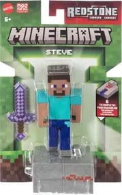 MATTEL Figurka Minecraft Steve JJR85 / 8 cm / od 6 let