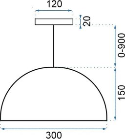 Toolight - Stropní svítidlo Mesa 1xE27 180976, černá, OSW-00186
