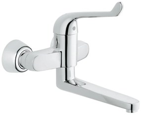 Grohe Euroeco umyvadlová baterie na stěnu chrom 32793000